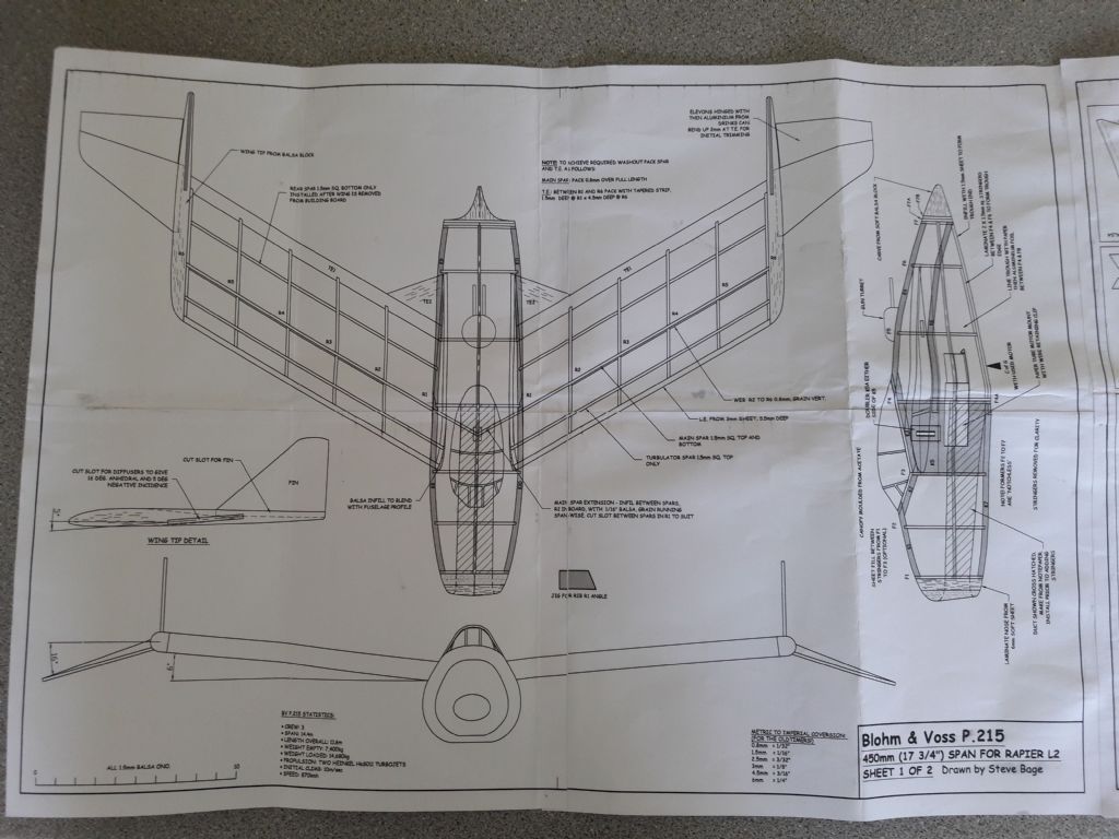 Blohm & Voss BV215 for PSS - PSS Build Blogs - RCM&E Home of Model ...