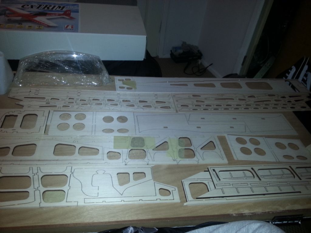 ARTEX exTRIM 3D Build Thread - Sport, Aerobatic and 3D kits - RCM&E ...