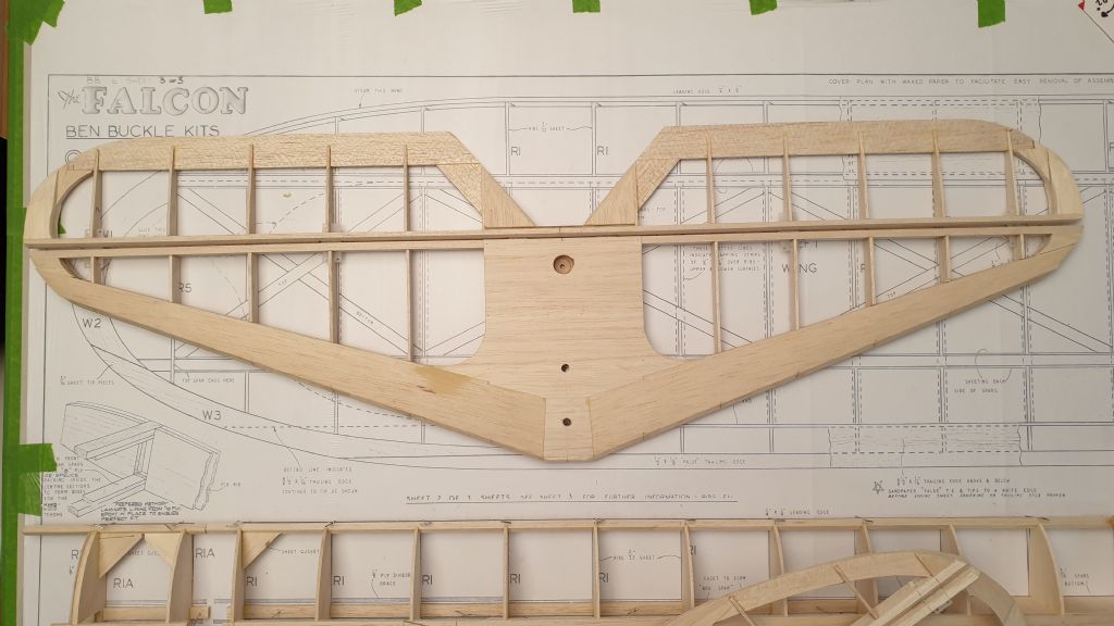 Ben Buckle Falcon Build - Vintage Kits, Semi-Kits and Plan Projects ...