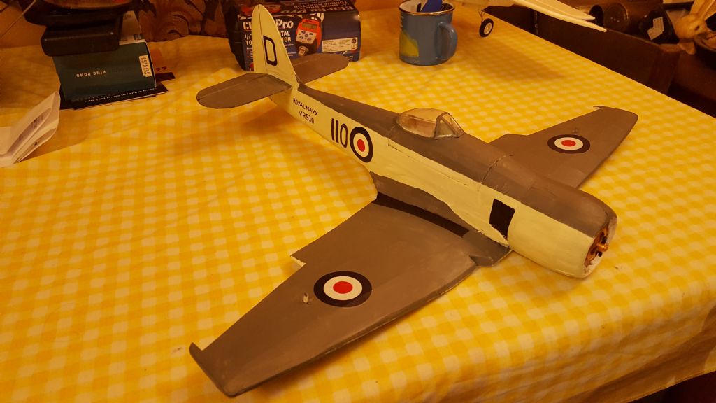 West Wings Sea Fury RC conversion - Page 2 - Build Blogs and Kit ...