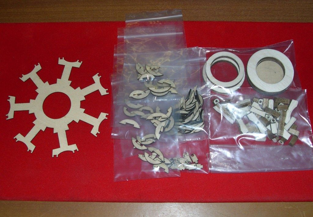 Laser cut dummy 7 Cylinder Radial Engine - Own Design Project Blogs ...