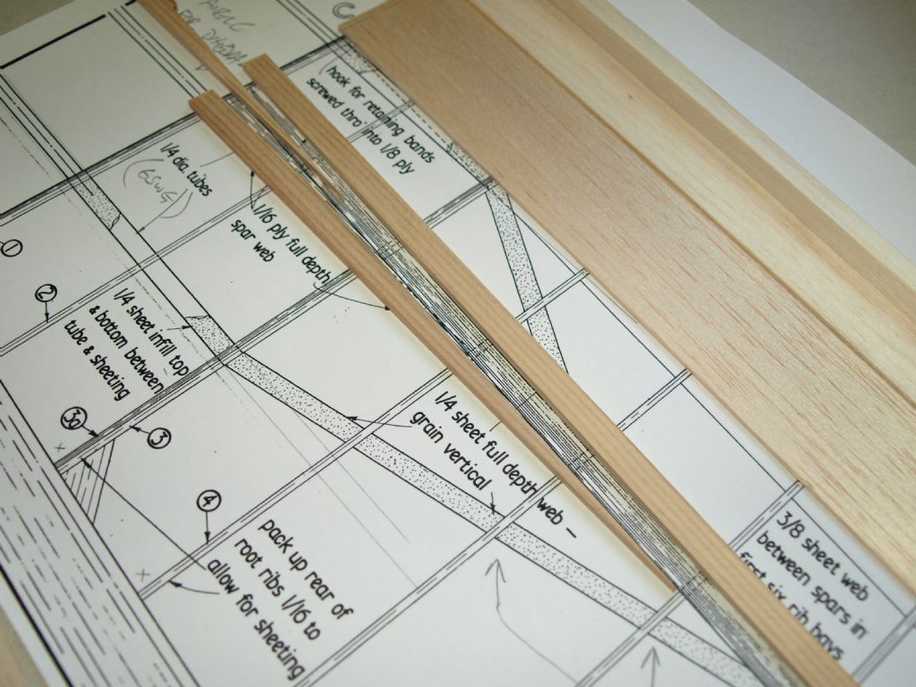 Spruce or Obechi for a wing spar? - Building from Traditional Kits and ...