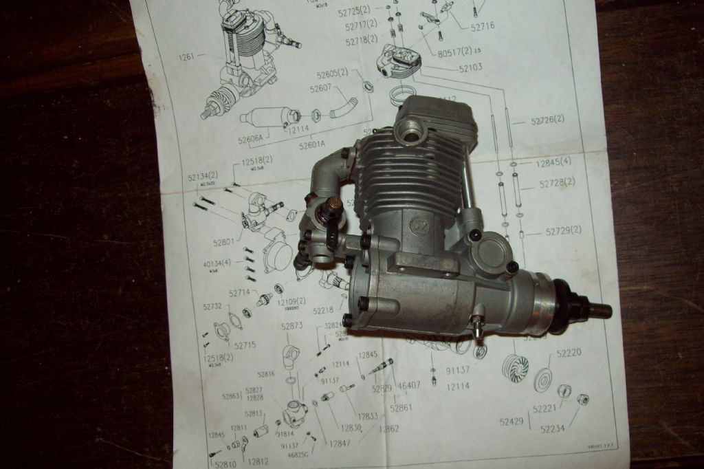 ASP 52f/s throttle lever - IC Engines - RCM&E Home of Model Flying Forums