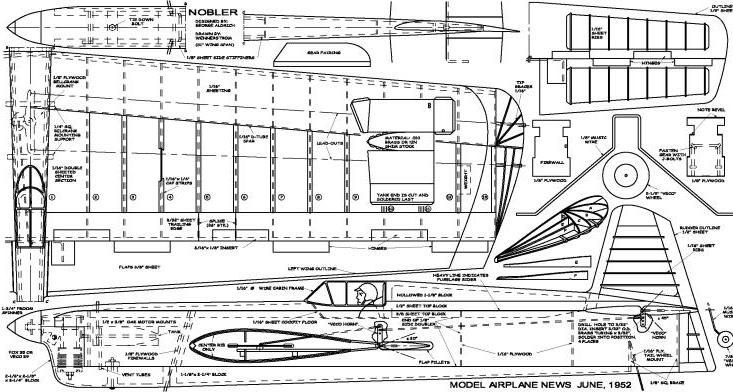 Nobler - Building from Traditional Kits and Plans - RCM&E Home of Model ...