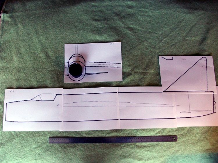 EDF English Electric P1 in Depron - Electric Ducted Fan - RCM&E Home of ...