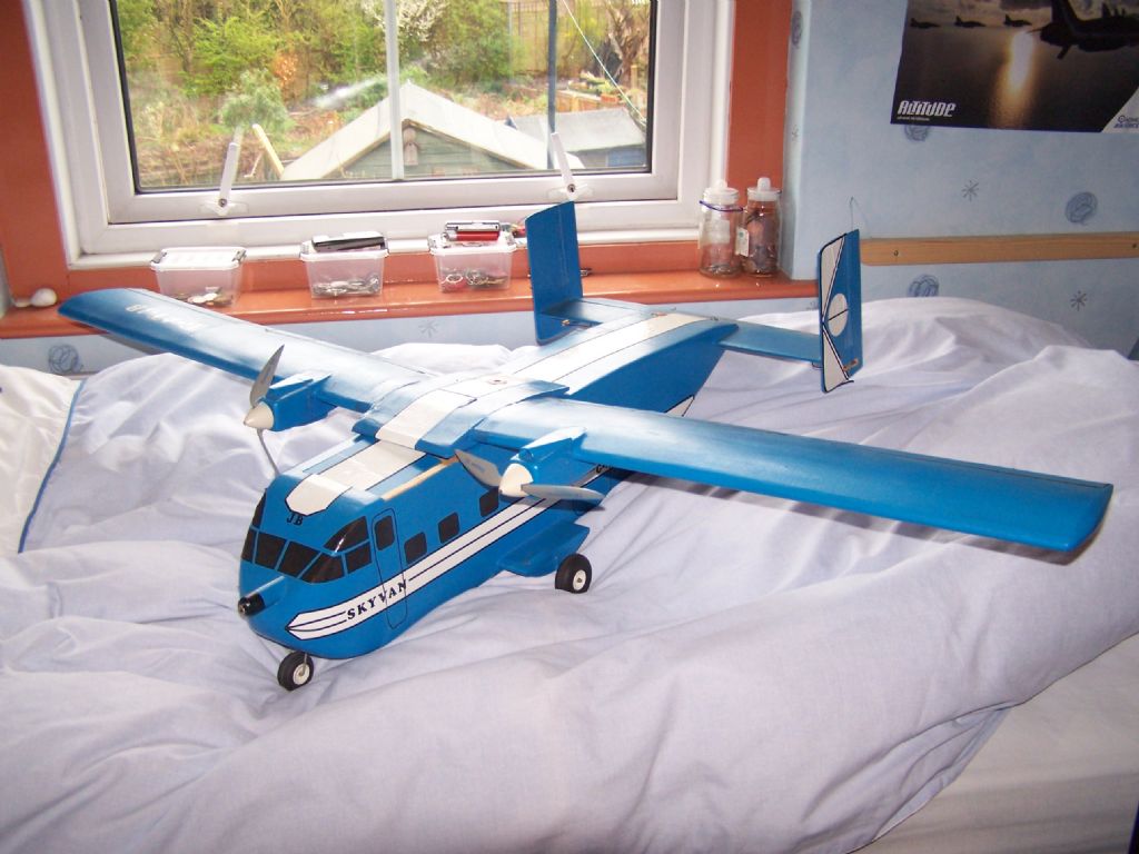Short Skyvan - Building from Traditional Kits and Plans - RCM&E Home of ...