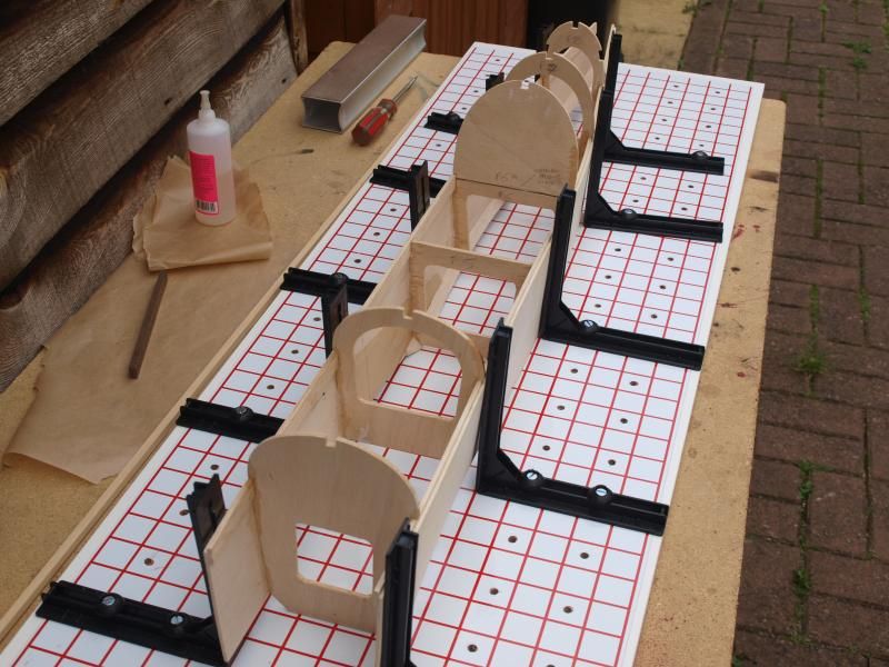 Fuselage building jig. - Building from Traditional Kits and Plans - RCM ...