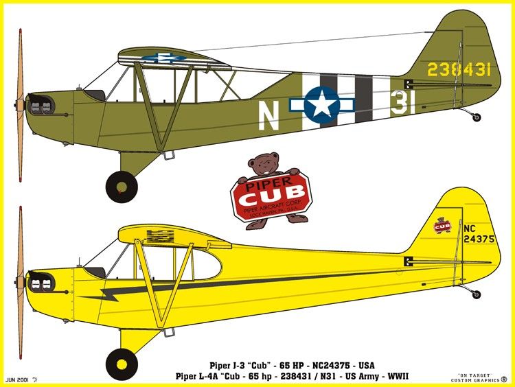 Piper Cub L4 colours - Scale Matters - RCM&E Home of Model Flying Forums