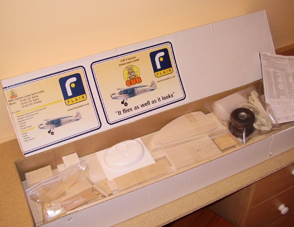 Flair Cub Kit. - Build Blogs and Kit Reviews - RCM&E Home of Model ...
