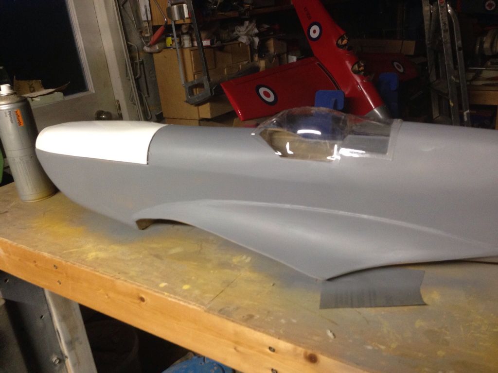 Cambrian 55" Spitfire - a build for 2015 - Building from Traditional ...