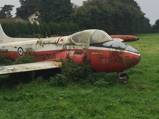 Red and White training colours Jet Provost - Full Size Aviation - RCM&E ...