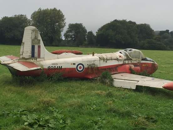 Red and White training colours Jet Provost - Full Size Aviation - RCM&E ...