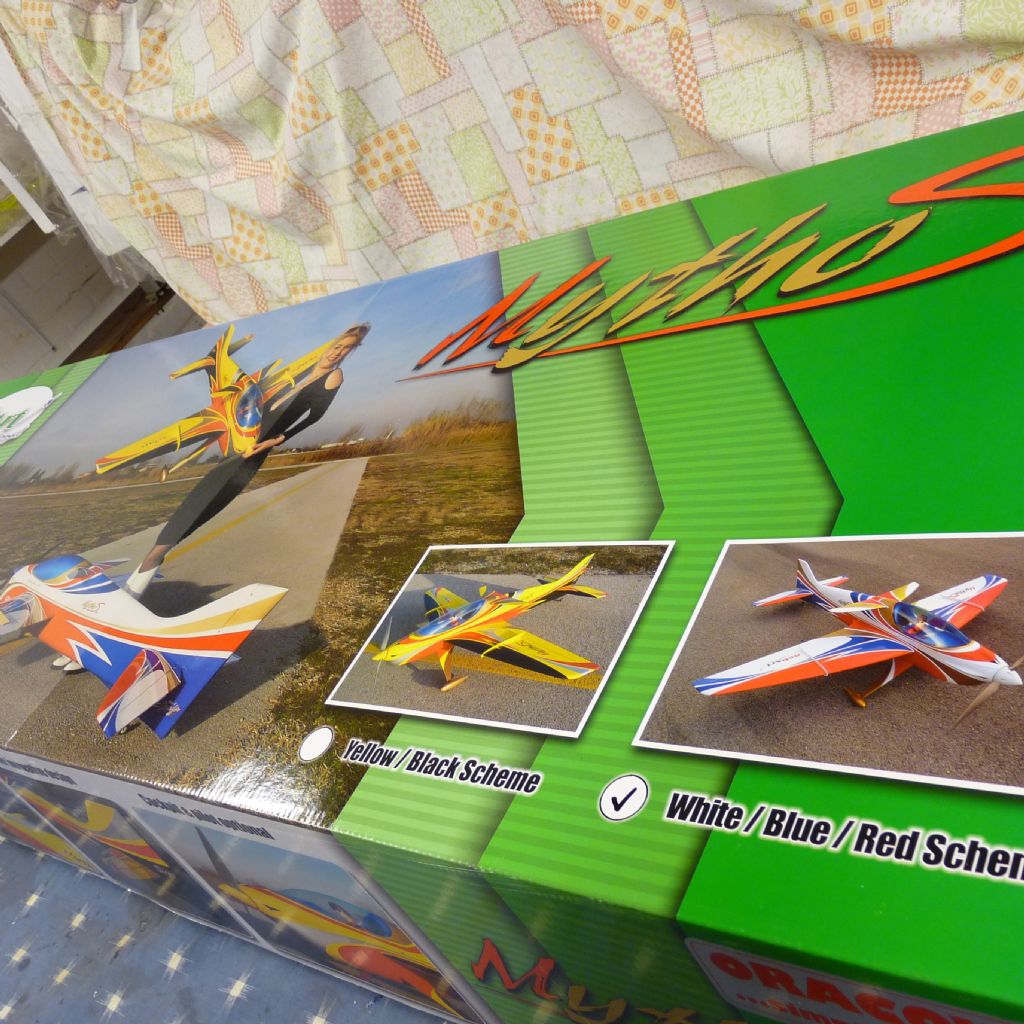 My attempt at a SebArt Mytho S 50E - Sport, Aerobatic and 3D kits - RCM ...