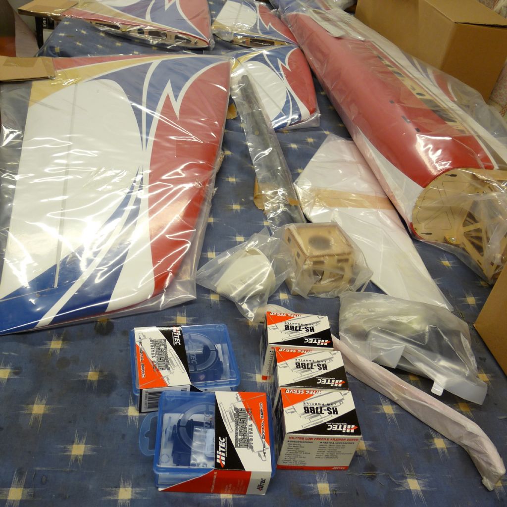 My attempt at a SebArt Mytho S 50E - Sport, Aerobatic and 3D kits - RCM ...