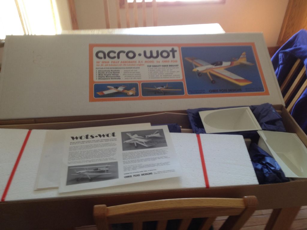 Chris Foss Acro Wot - Building from Traditional Kits and Plans - RCM&E ...