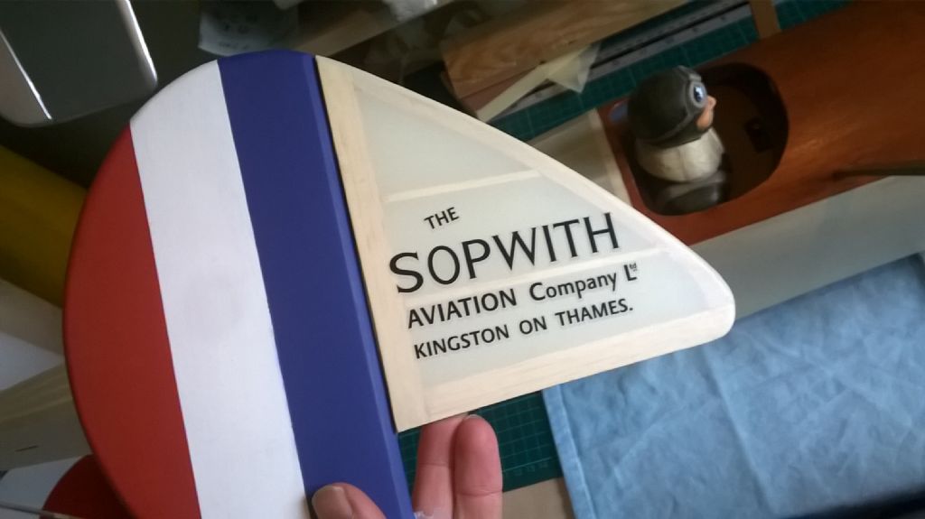 Sopwith tail logo - Building from Traditional Kits and Plans - RCM&E ...