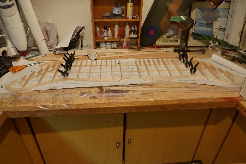 Balsa USA Taube 40 Build - Building from Traditional Kits and Plans ...
