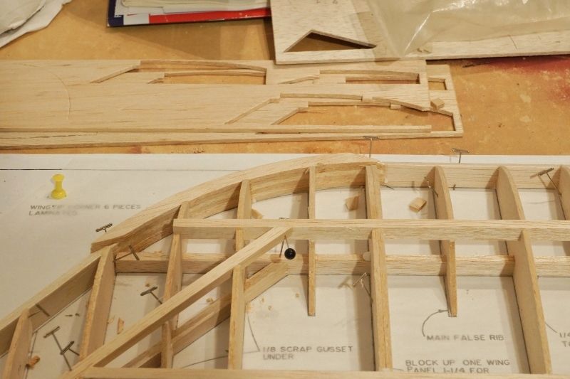 Balsa USA Taube 40 Build - Building from Traditional Kits and Plans ...