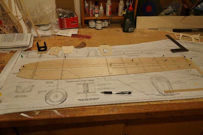 Balsa USA Taube 40 Build - Building from Traditional Kits and Plans ...