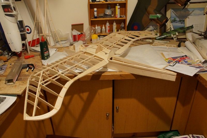 Balsa USA Taube 40 Build - Building from Traditional Kits and Plans ...