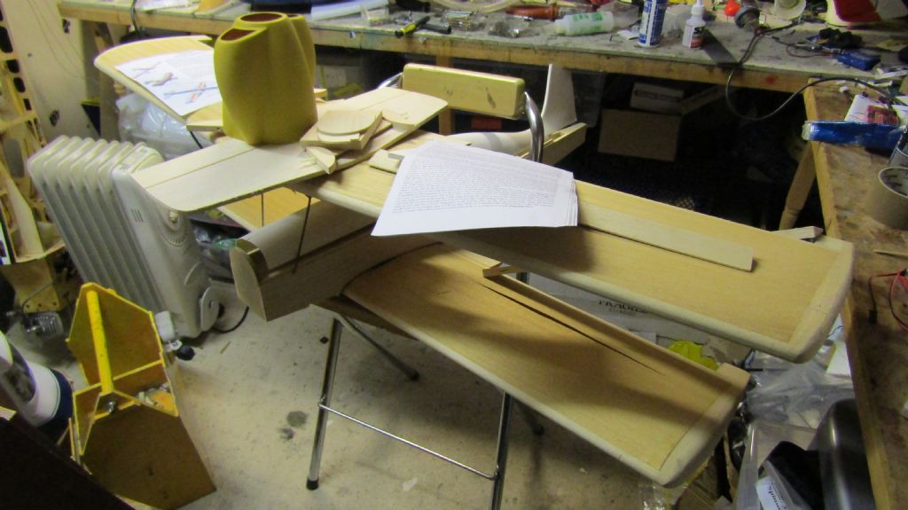 Priory models Reflection Biplane - Building from Traditional Kits and ...