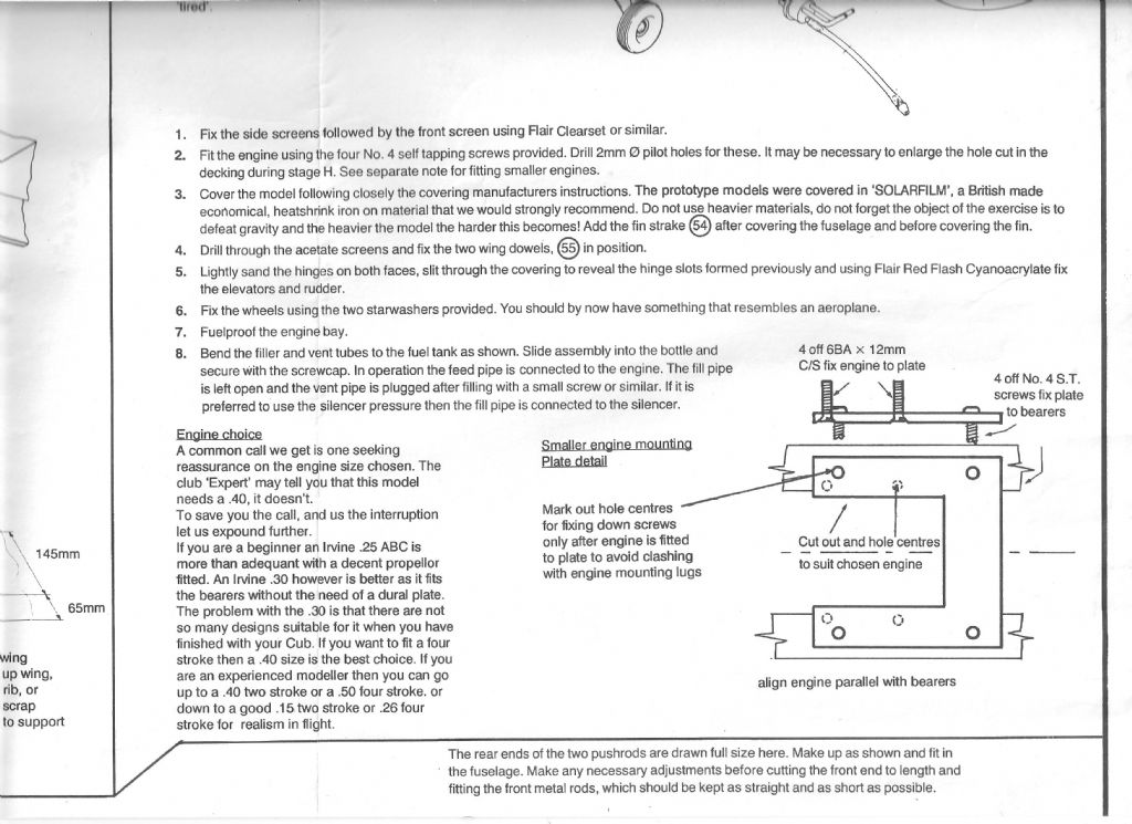 Flair Cub - Page 3 - Building from Traditional Kits and Plans - RCM&E ...