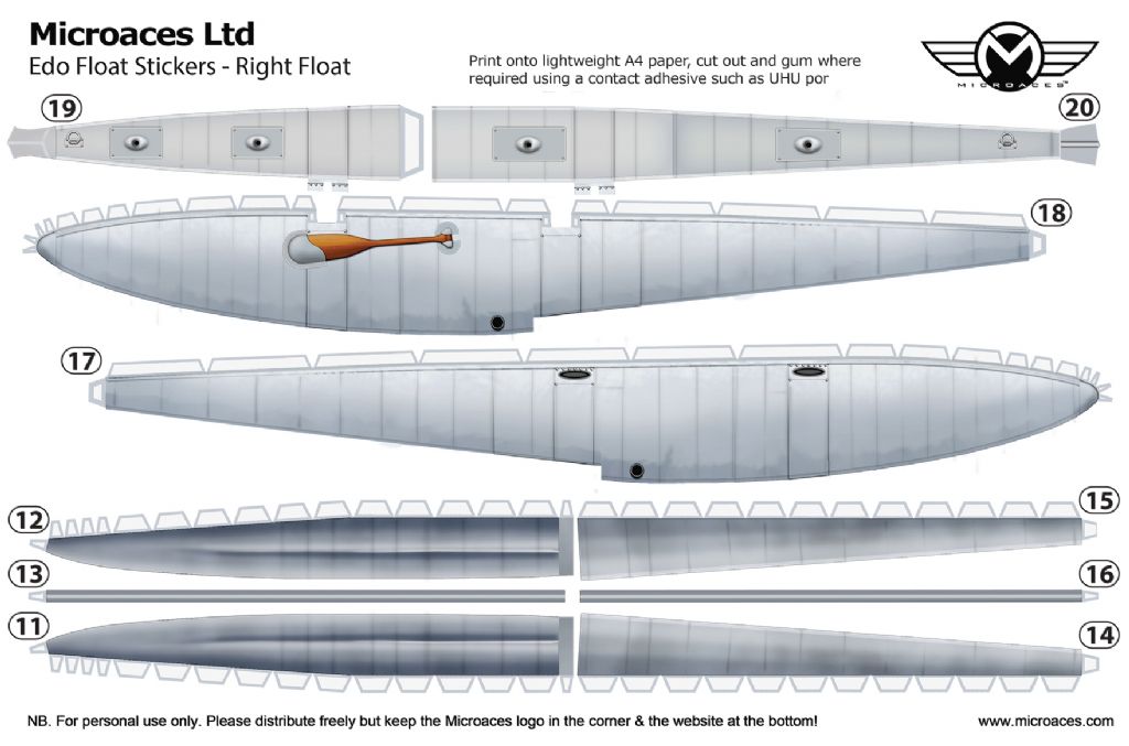 Free Microaces Edo Float Plans - All Things Model Flying - RCM&E Home of Model Flying Forums