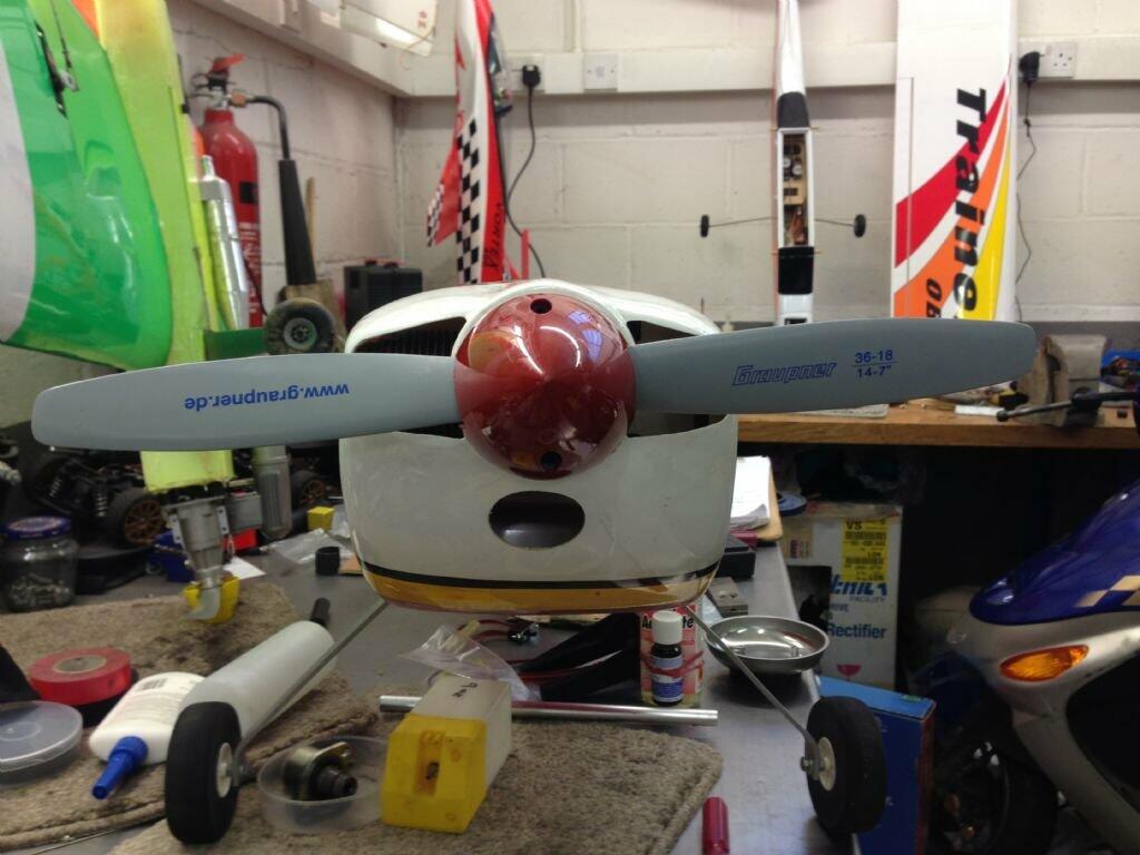 Engine entirely inside the cowling. - Member Albums - RCM&E Home of ...