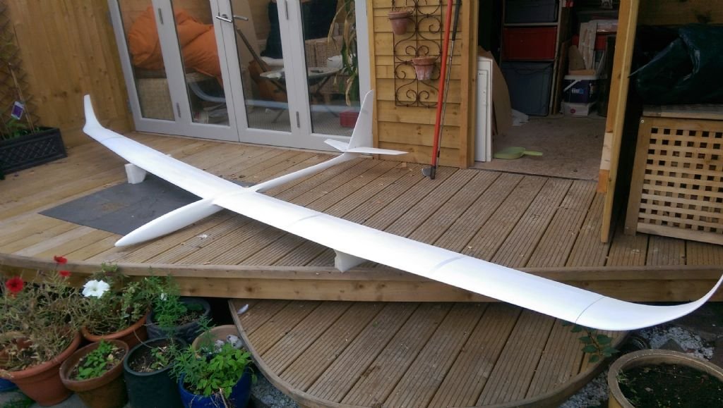 Chris Foss Multiphase, converted to full house flaps and ailerons. All ...