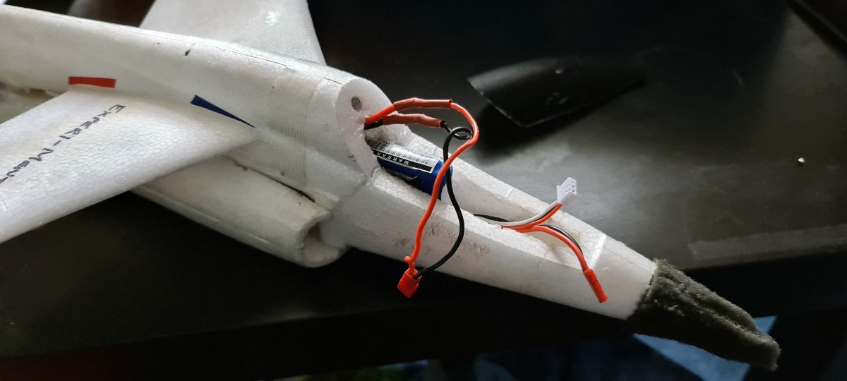 FMS Alpha Jet EDF conversion - Indoor Models, Ultra Micros and Small ...