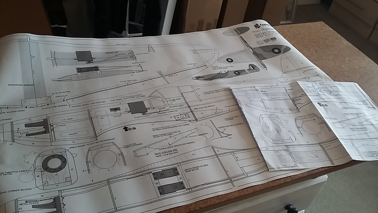 Spitfire by Cambrian Funfighters Electric Version - Warbird kits - RCM ...