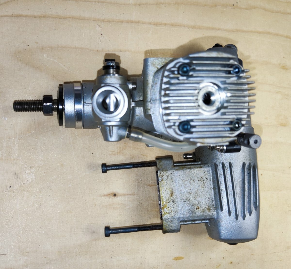 OS 46AX Engine with Powerbox Silencer Excellent Condition - FOR SALE ...