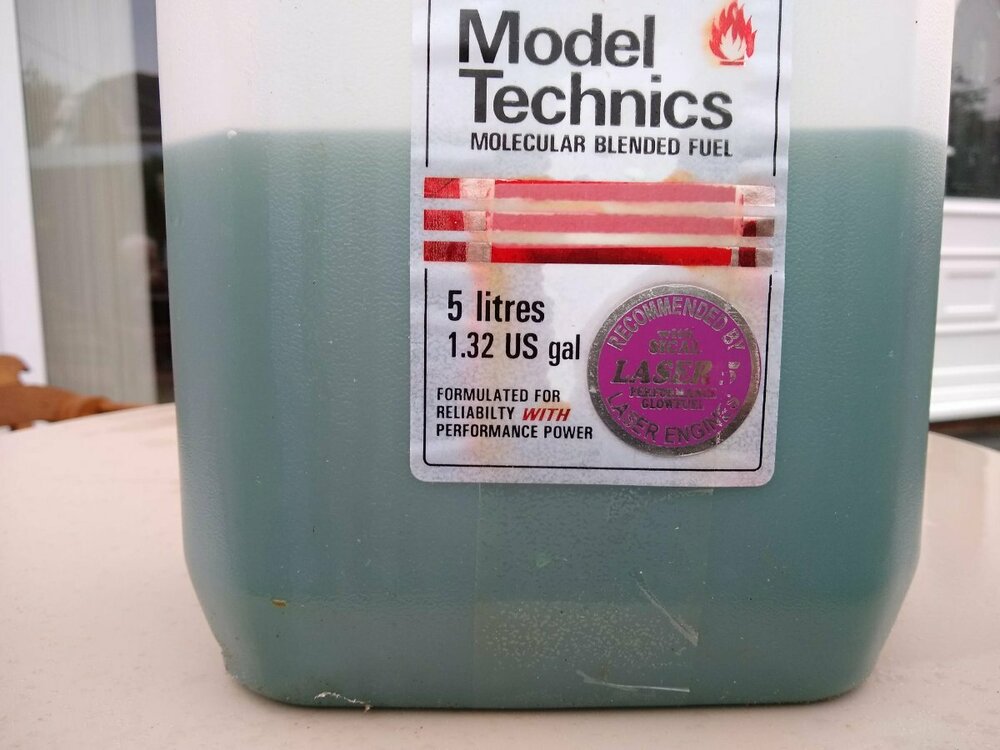 Model Technics Laser 5% (with Klotz Oil) (15%oil) glow fuel. - IC ...