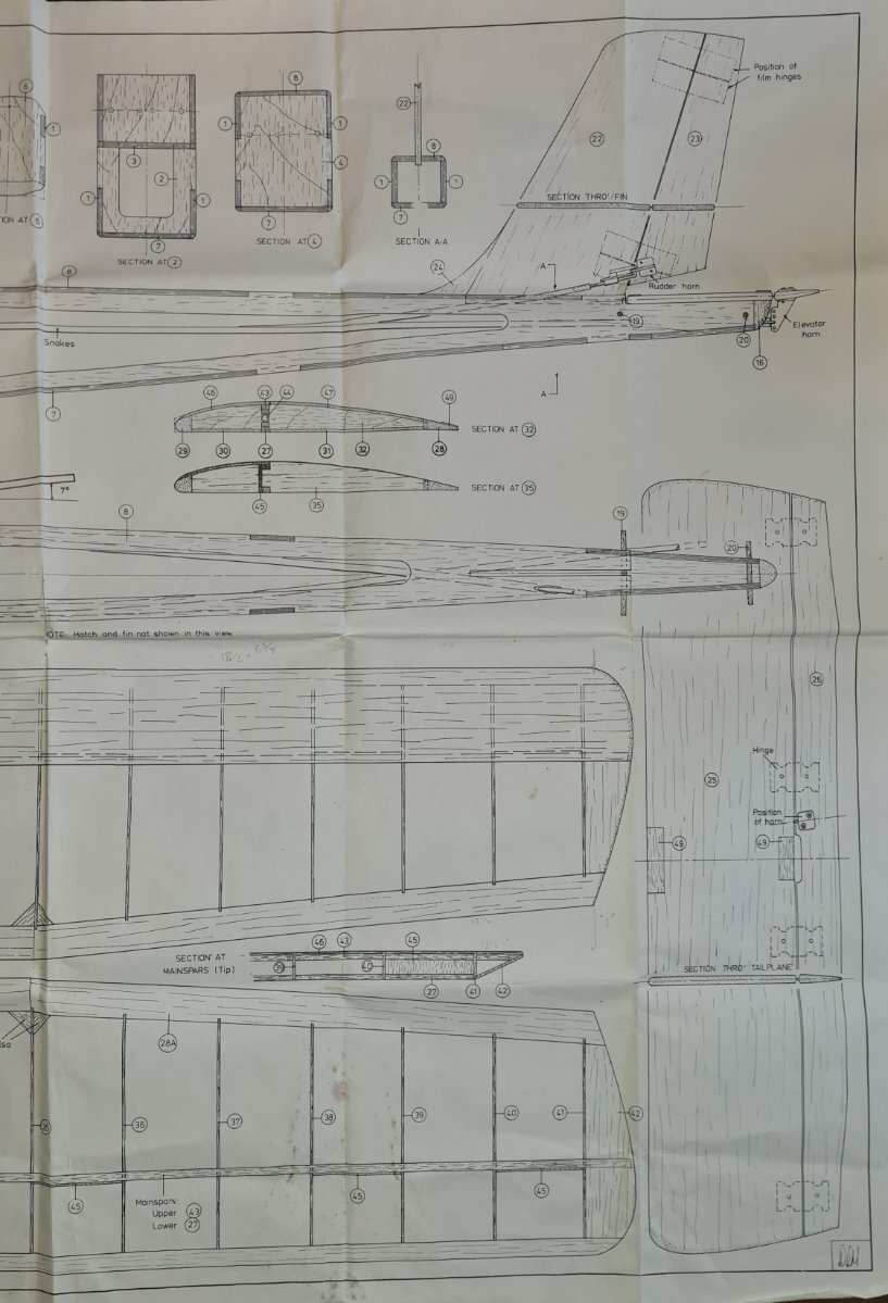 Precedent Hi Fly / Fly Boy 20 plans - Traditional kits - RCM&E Home of ...