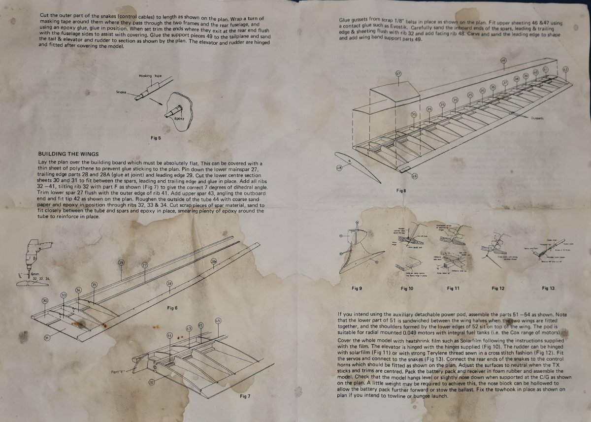 Precedent Hi Fly / Fly Boy 20 plans - Traditional kits - RCM&E Home of ...