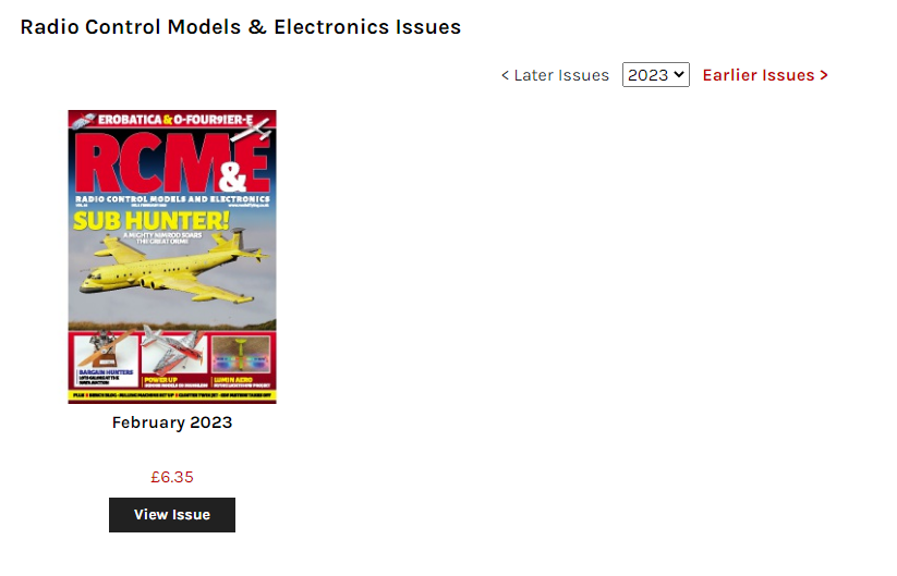 WH Smiths - All Things Model Flying - RCM&E Home of Model Flying Forums