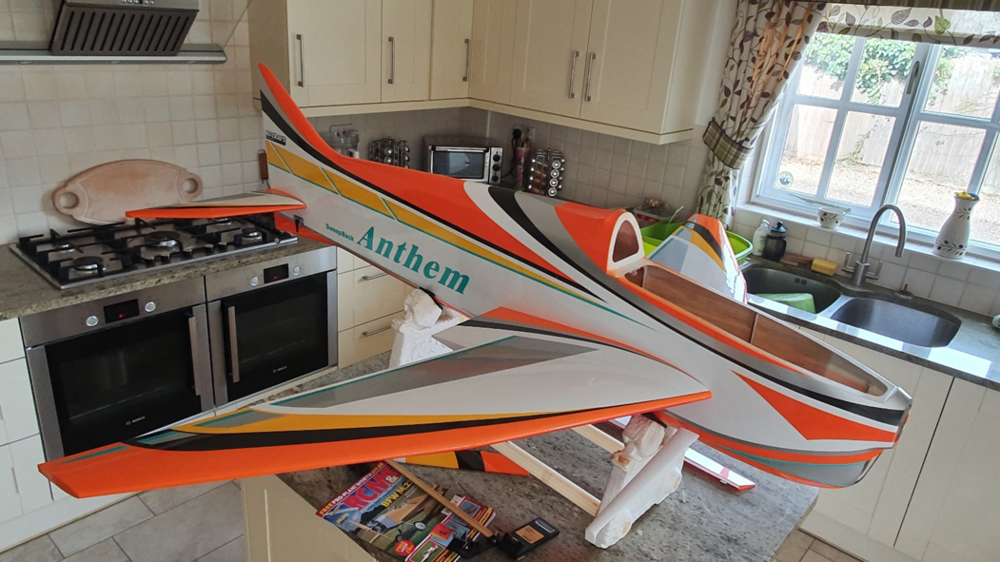 B J Craft Anthem build - 2 m FAI F3A class aircraft and Debowski TMCR ...
