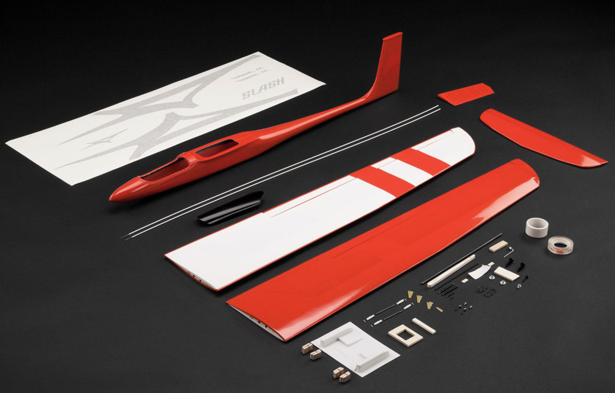 TopModel Slash 1.6M Glider build/assemble - Slope Soaring and Dynamic ...