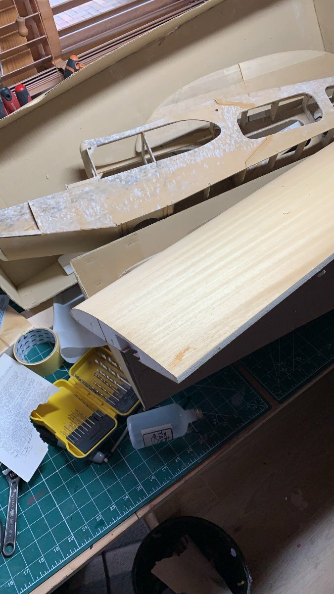 Flair Cub electric conversion from 'new' - Building from Traditional ...