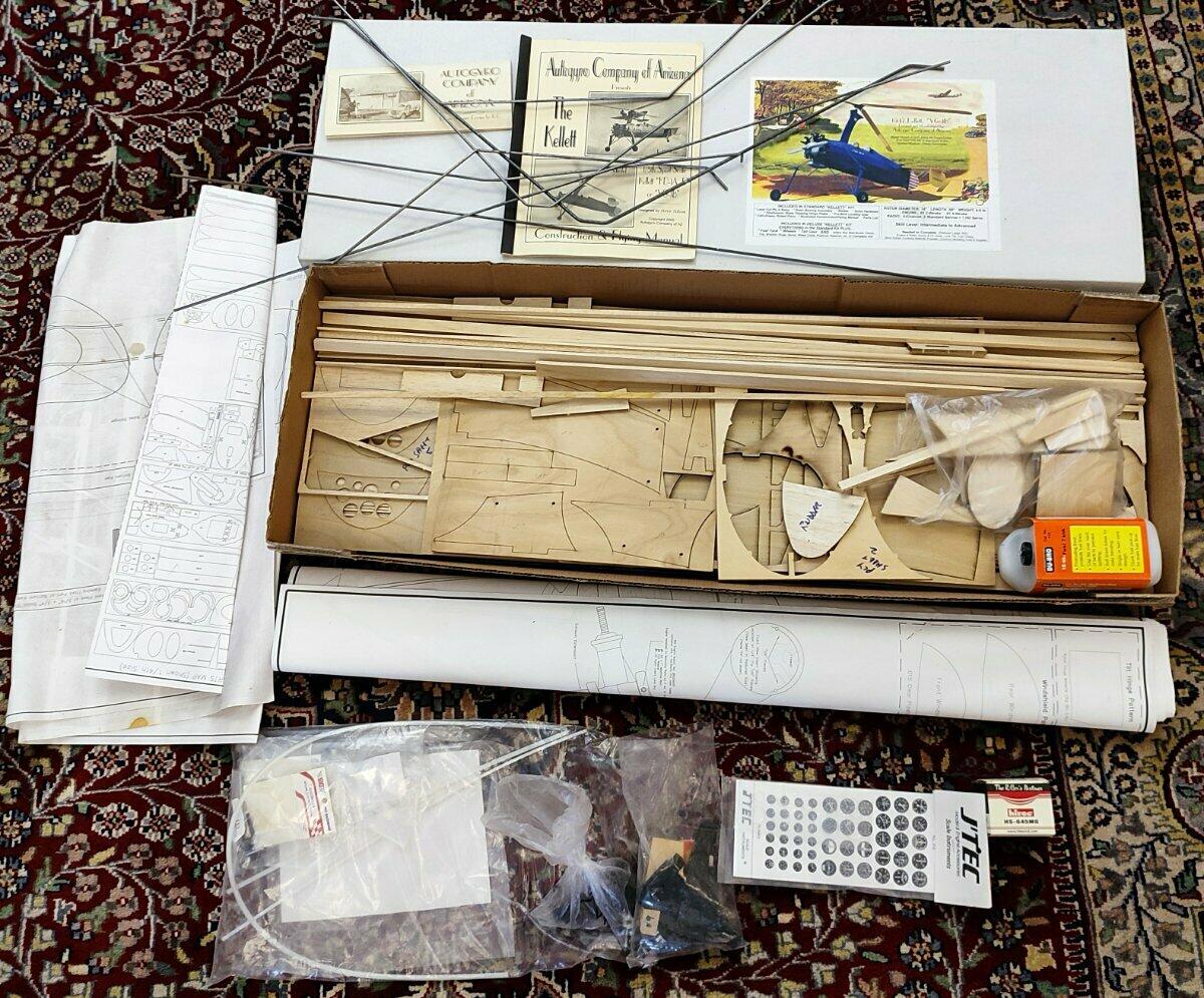 Autogyro Company of Arizona Kellet YG-1B - Kit - Started - £325 - FOR ...