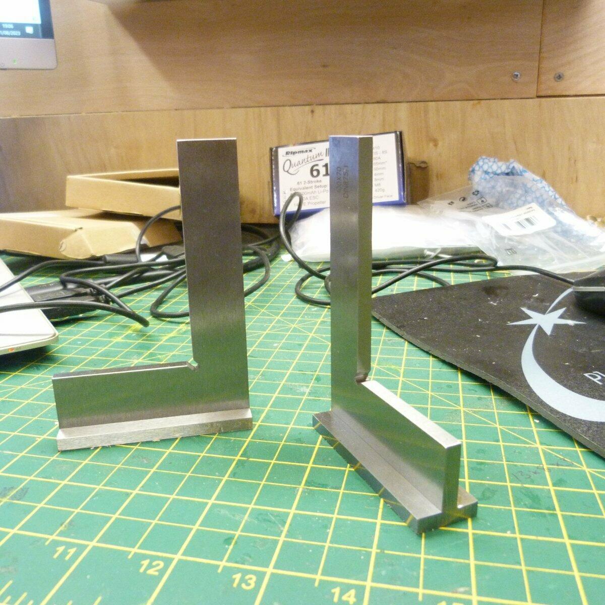 Self supporting set squares for kit building - Gadgets and Electronics ...