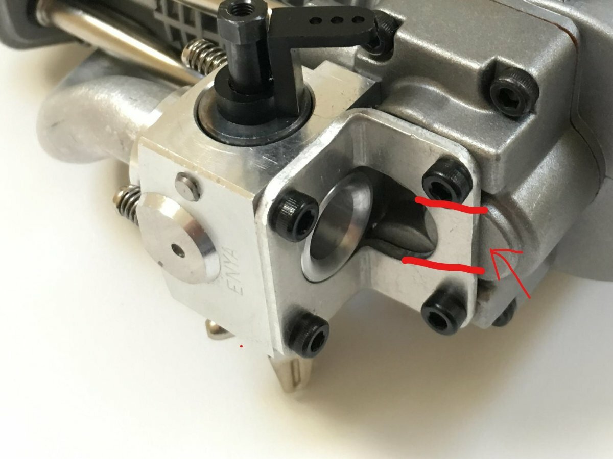 Fuel Reversion from Carb - Enya 120 R Four Stroke - IC Engines - RCM&E ...