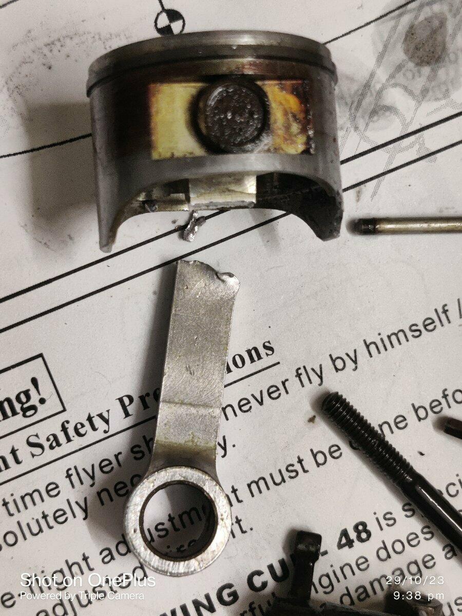 Failure Analysis - Enya 120 R - IC Engines - RCM&E Home of Model Flying ...