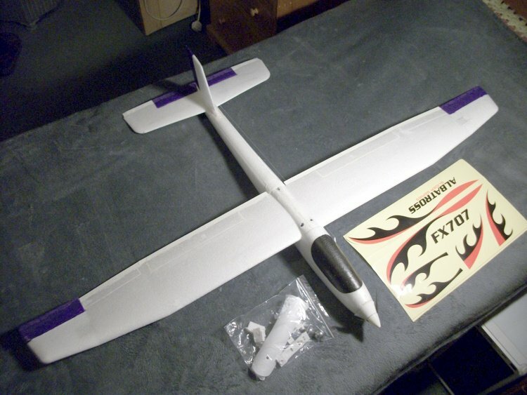 FX707S Albatross - 1.2m foam chuck glider RC conversions - Page 2 ...
