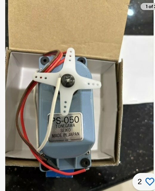 Tonegawa Seiko PS-050 - Professional Series Muscle Servo - FOR SALE - RCM&E Home of Model Flying ...
