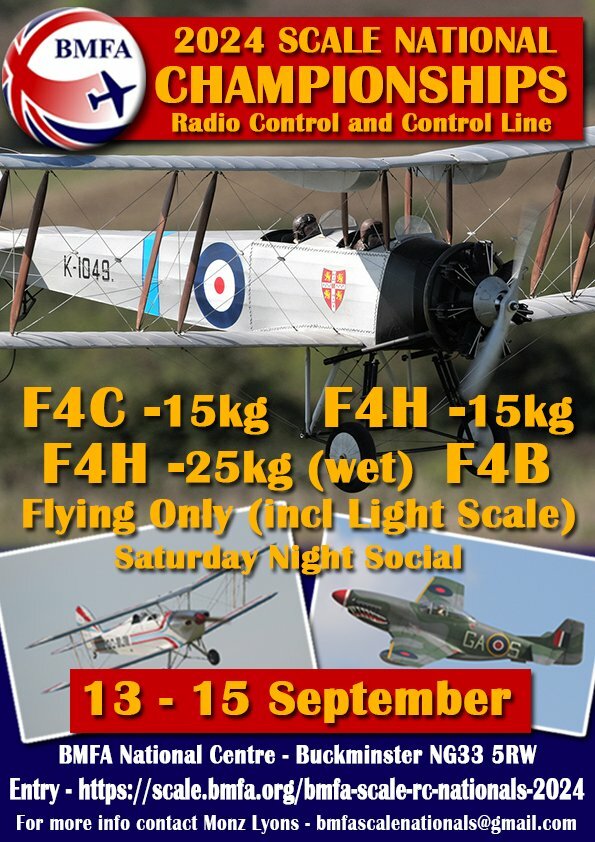 BMFA Power Nationals RC & CL, 13 - 15 September 2024, Buckminster ...