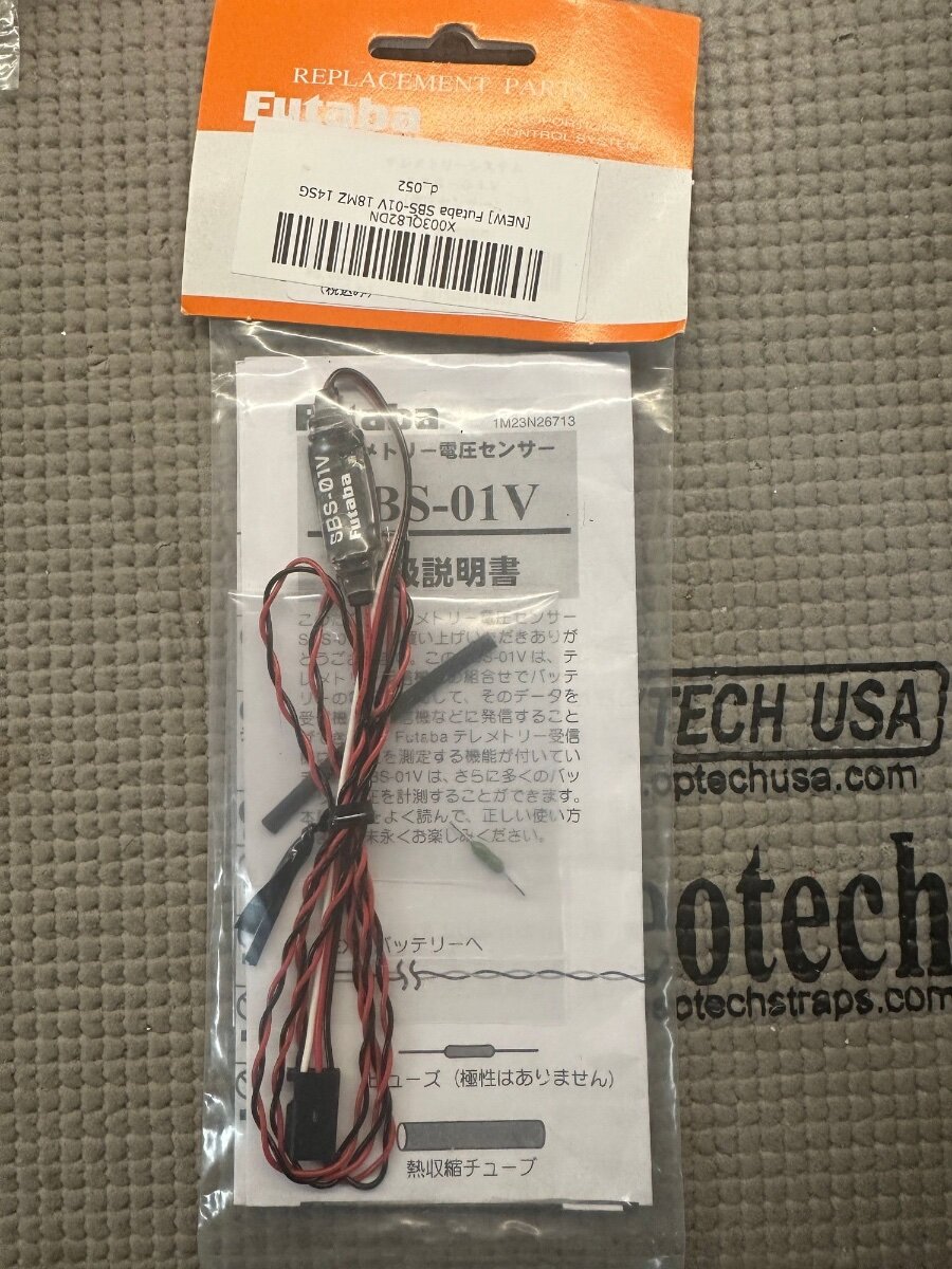 For sale: 2 Futaba R7008SB receivers + battery sensor + SBUS connectors ...