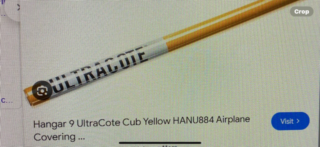 Wanted Hanger 9 Ultracote cub yellow part no HANU884 - WANTED - RCM&E ...