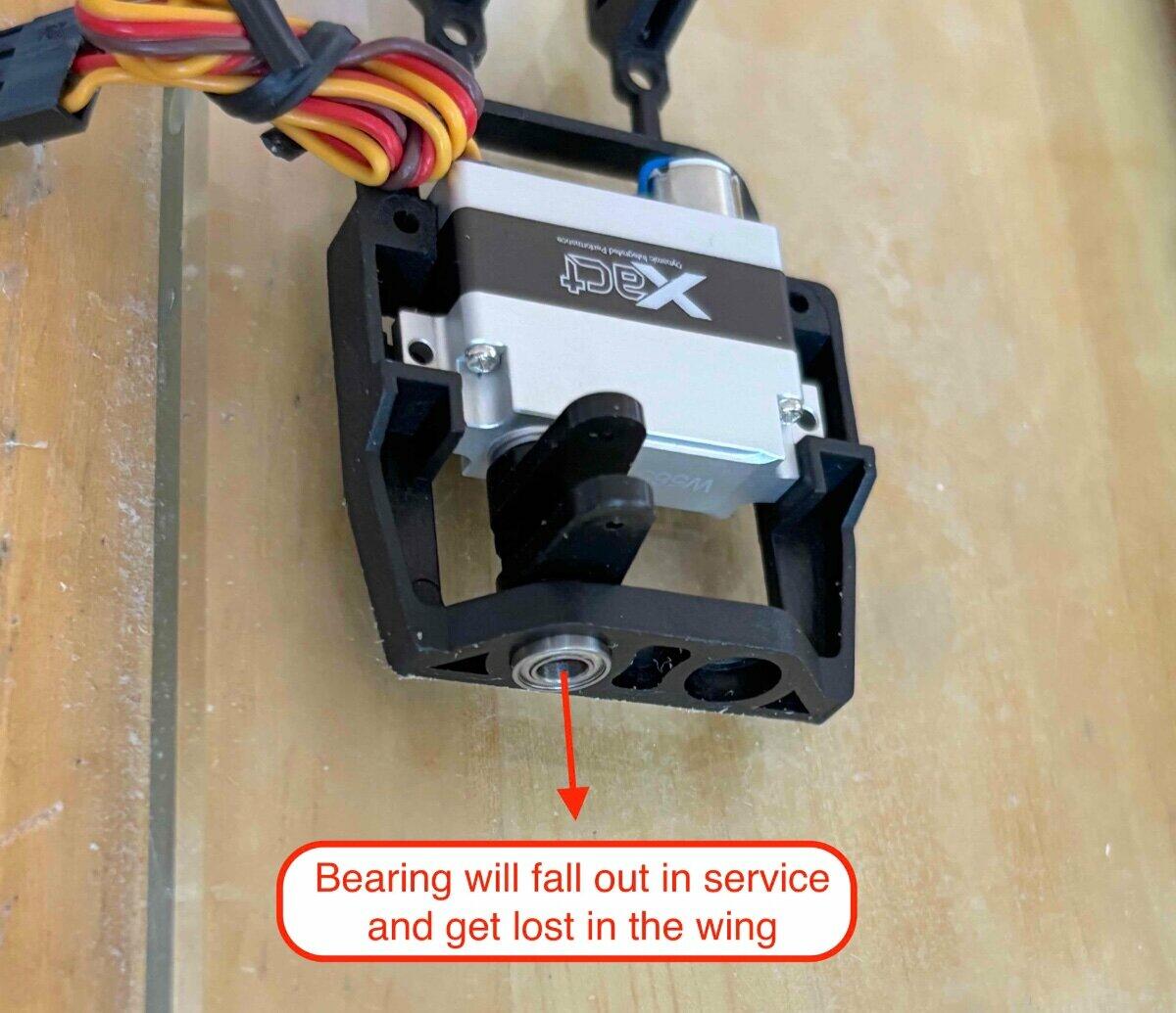 Bearing constraints with FrSky IDS servo trays - FrSky - RCM&E Home of ...