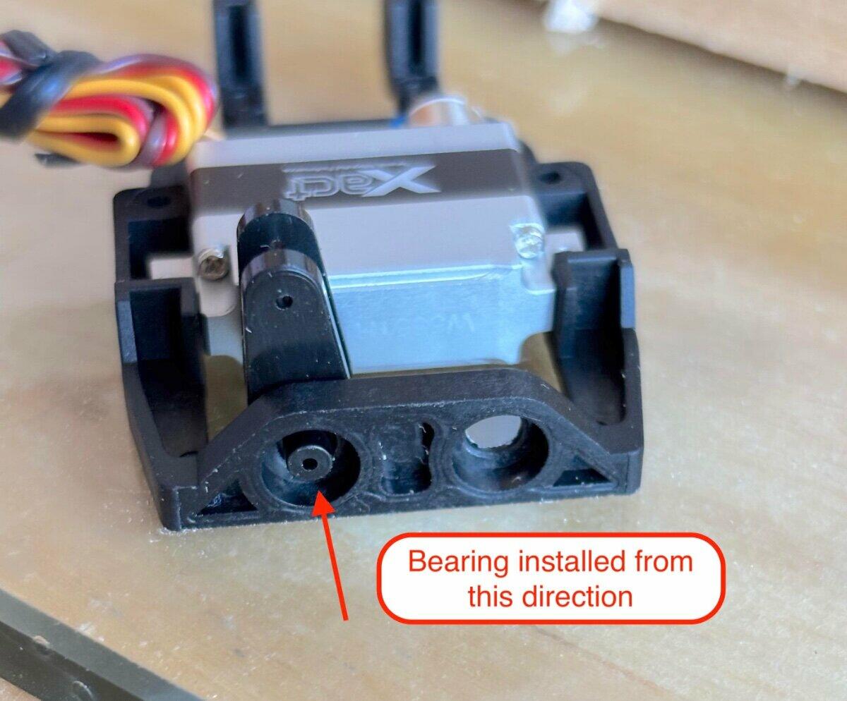 Bearing constraints with FrSky IDS servo trays - FrSky - RCM&E Home of ...
